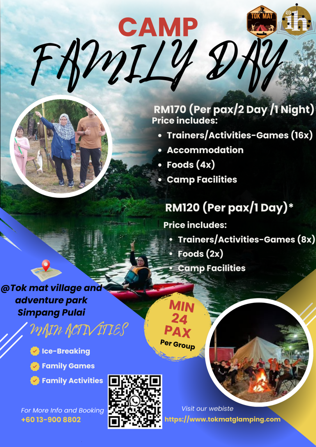 Tok Mat Main Page - Tok Mat Glamping , Simpang Pulai Perak