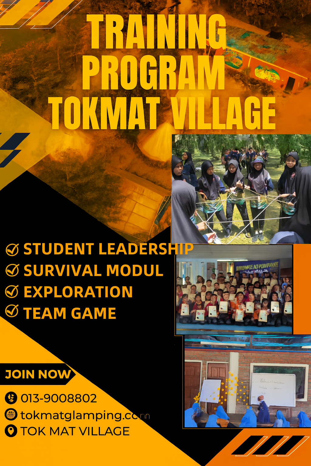 1st Training Provider Simpang Pulai, Perak - Tok Mat Village - Tok Mat ...